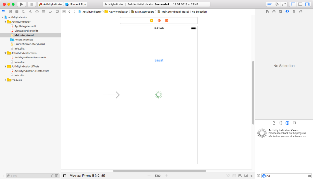 Swift Activity Indicator | Ömer Sezer